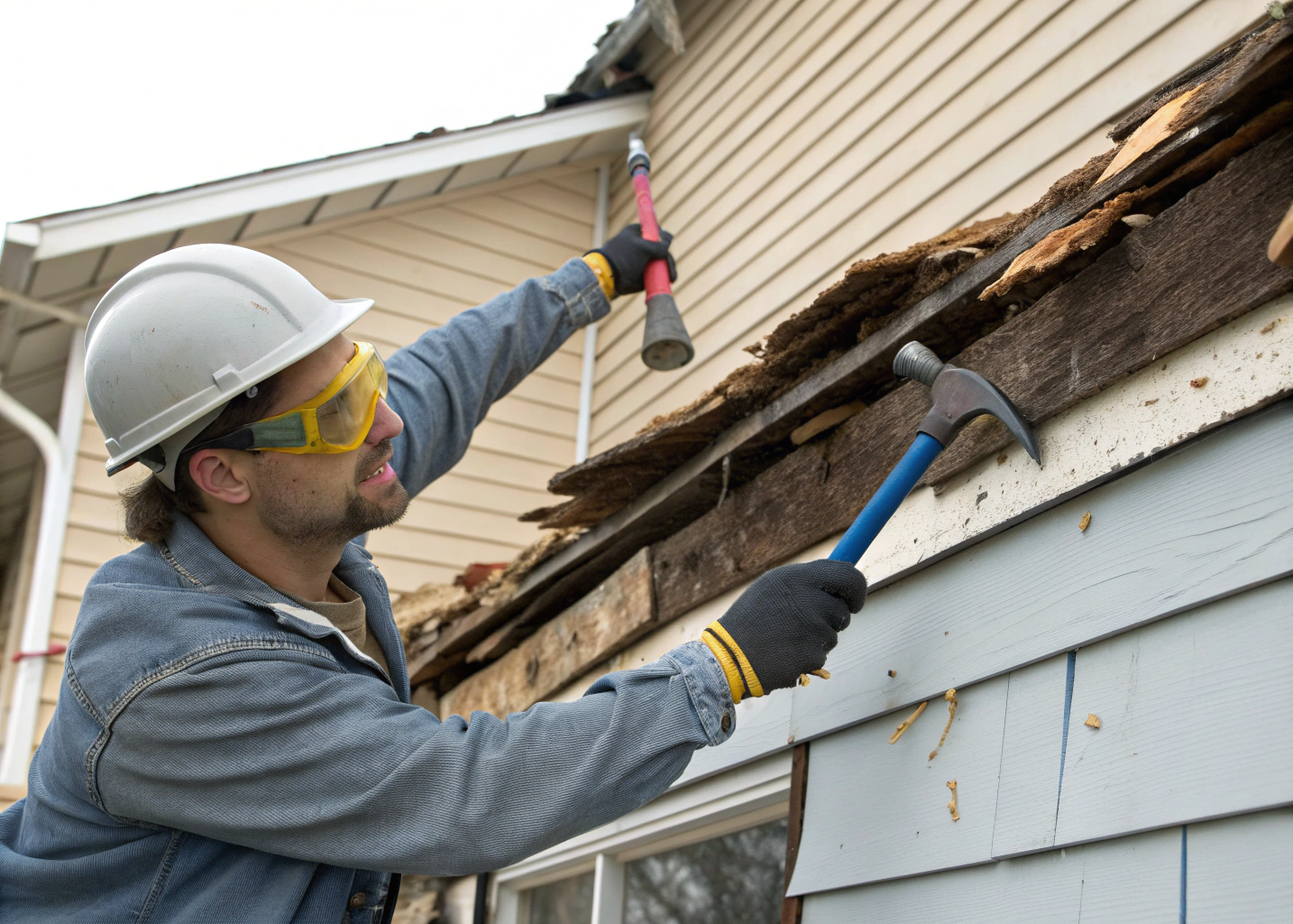 Safely Remove and Replace Damaged Fascia Boards | Big Easy Roof Team